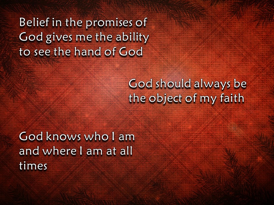 Discovering the Heart of Christmas: Belief (Luke 1:46-48) - PLEASANT ...